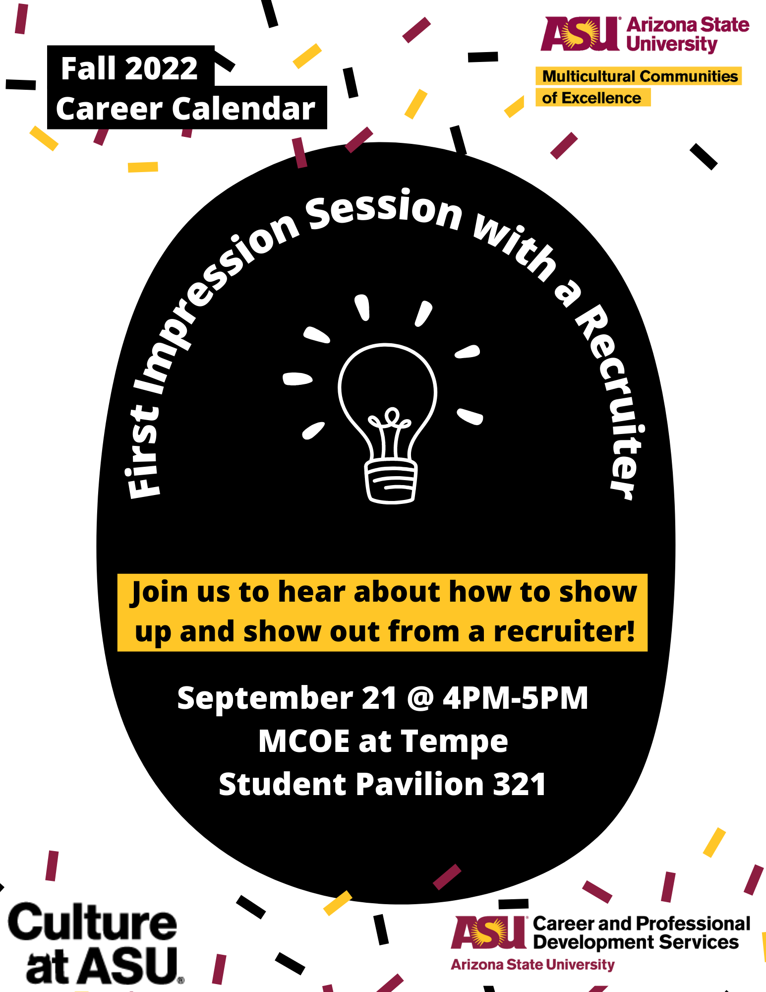 First Impression Session with a Recruiter at Tempe Campus | ASU Events